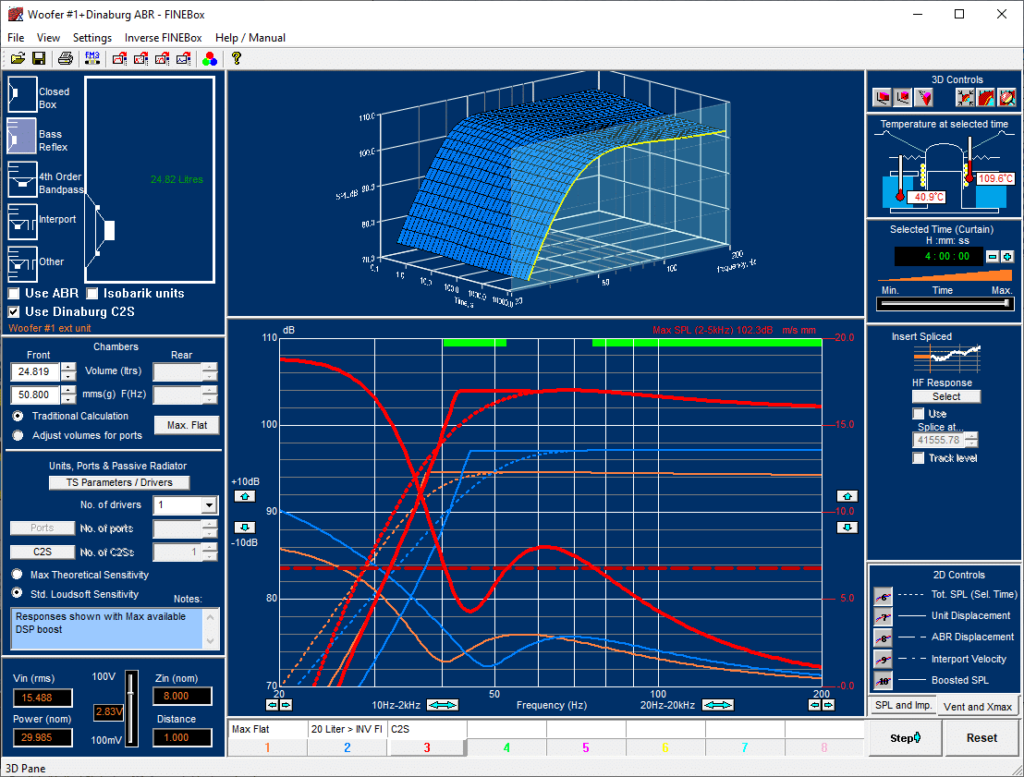 Loudspeaker Box Design Software - FINEBox PRO