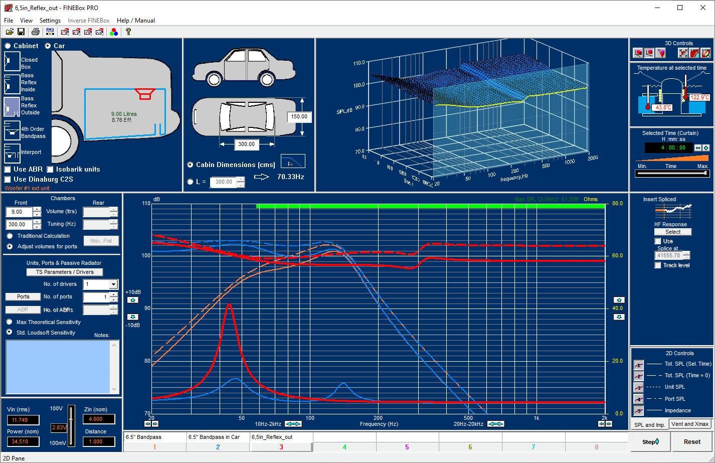 Loudspeaker Box Design Software - FINEBox PRO